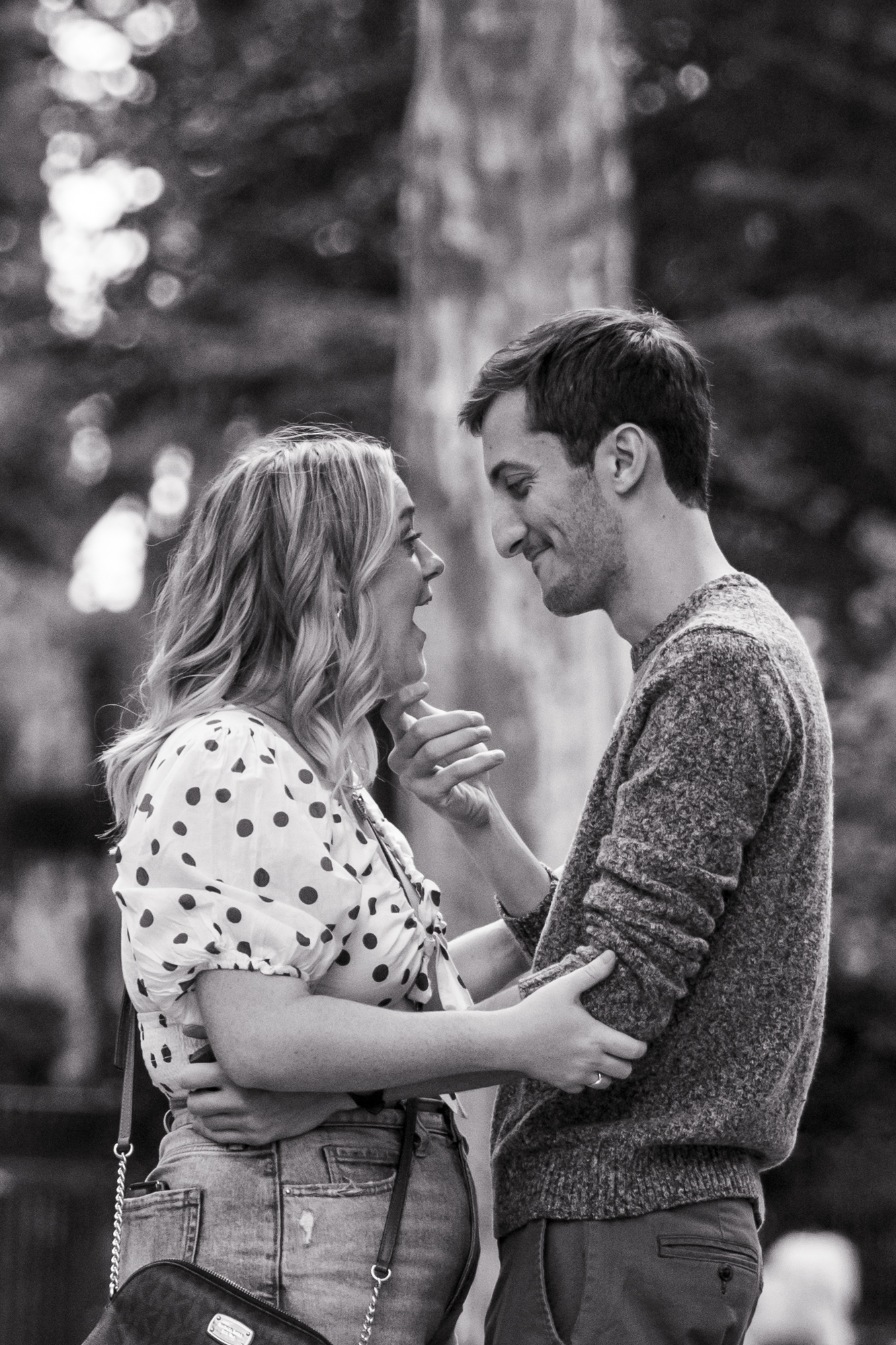 Rittenhouse Square Surprise Proposal | Mark & Ashley - gabriellamariephotography.com