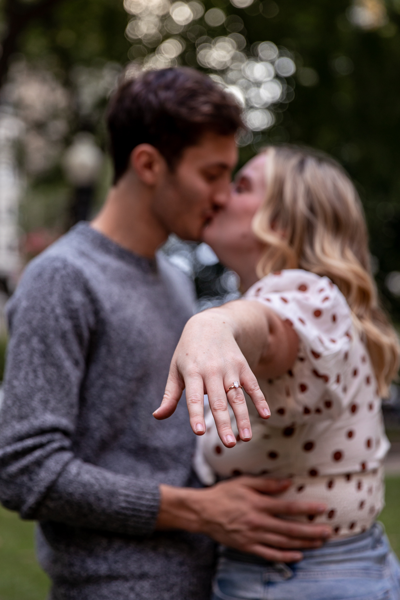 Rittenhouse Square Surprise Proposal | Mark & Ashley - gabriellamariephotography.com
